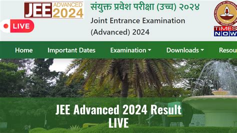 JEE Advanced 2024 Result Date Highlights DECLARED IIT Madras JEE Advanced Results Final Answer