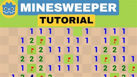 How To Make Minesweeper In Godot Beginner Tutorial Youtube