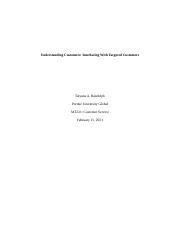 Randolph Tatyana Assignment Unit02 Docx Understanding Customers