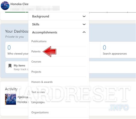 How To Add Patent To Linkedin HardReset Info How To Add Patent To Linkedin HardReset Info