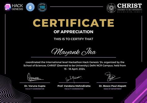 Mayank Jha On Linkedin Hackgenesis Hackathon Christuniversity Globalinnovation Leadership