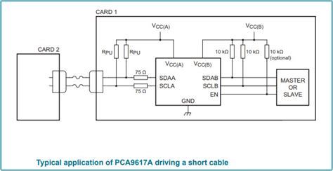 Pca9617atypical Application Reference Design I2c Interface