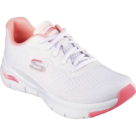 Skechers ARCH FIT - Дамски обувки за свободното време - бяло ...