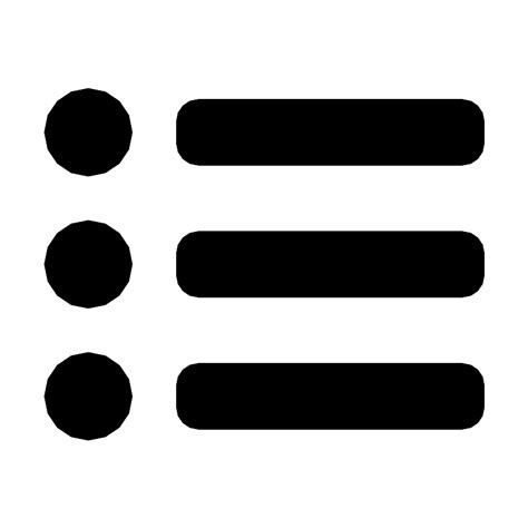 List Bullet Vector SVG Icon SVG Repo