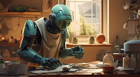 robot creating images free download on freepik