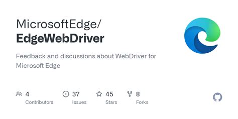 Github Microsoftedge Edgewebdriver Feedback And Discussions About Webdriver For Microsoft Edge