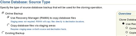 Clone A Database To Another Host Using Enterprise Manager 11gr1 Grid Control