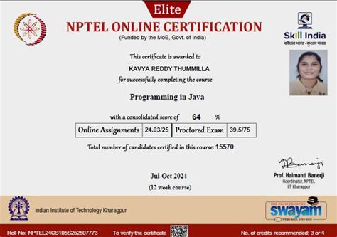 Happy To Share That Ive Earned The Elite Certification In Programming