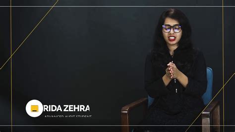 Testimonial Cfap 6 Advanced Audit And Assurance Youtube