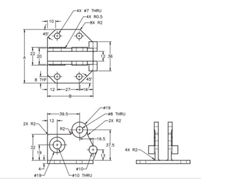 solved build this part in solidworks unit system mmgs