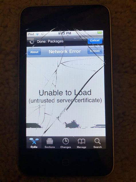 [question] getting this error on cydia any ideas r legacyjailbreak
