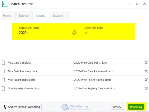 Comment Renommer Par Lots Des Fichiers Word
