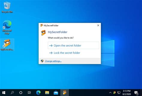 How To Set Up A Secret Folder With MySecretFolder
