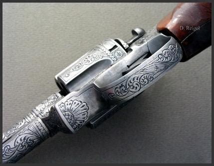 Hand Engraved Colt Python 357 Magnum Revolver