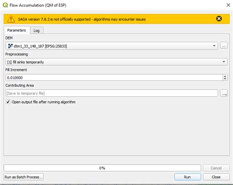 Warning Message Saga Version 782 Is Not Officially Supported