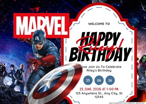 101 Guide To Marvel Themed Birthday Party Ideas