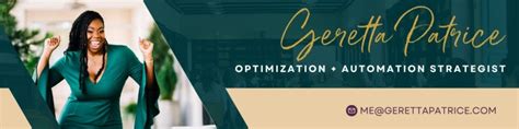Geretta Benjamin Optimization Automation Specialist Mindset Keynote Speaker Linkedin