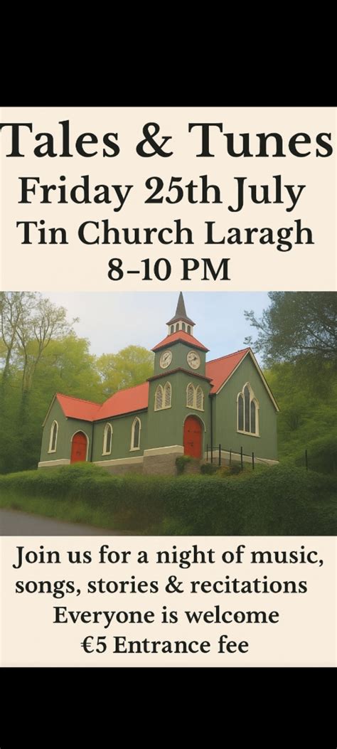 Tales And Tunes Laragh Monaghan Tourism