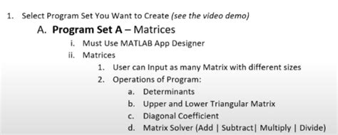 Solved 1 Select Program Set You Want To Create See The