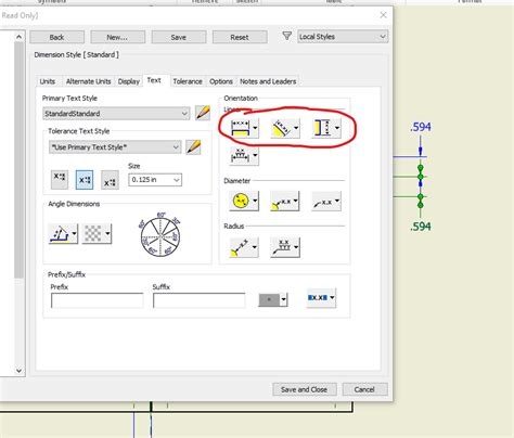 Dimension Text Outside Of Extension Line Autodesk Community