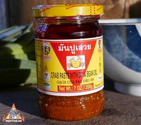 Crab Paste With Bean Oil Importfood