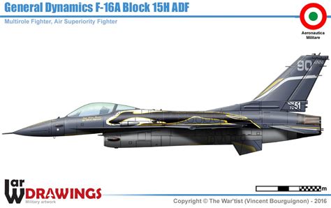 General Dynamics F 16a Falcon Block 15h Adf