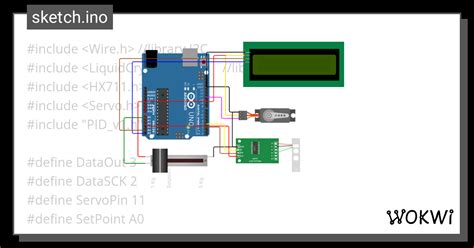 Automatic Filling Machine Load Cell Wokwi Esp32 Stm32 Arduino Simulator