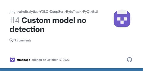 Custom Model No Detection Issue 4 Jingh Ai Ultralytics YOLO