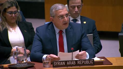 Это не США и не Украина сирийский постпред в ООН опроверг Небензю