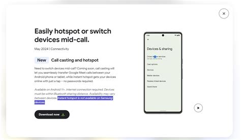 Androids New Instant Hotspot Feature Wont Be Available On Samsung Devices