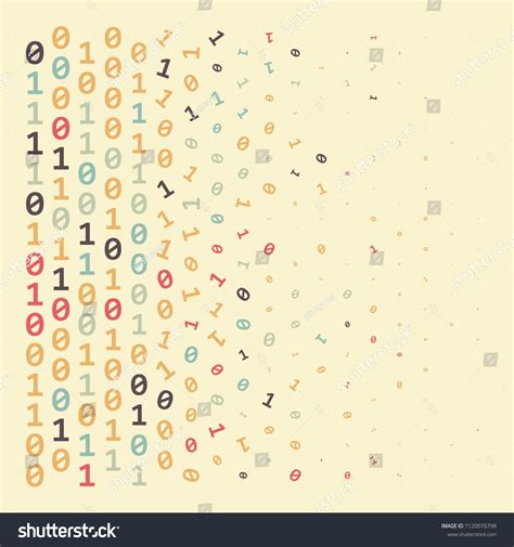 Streaming Abstract Binary Code Background Data Stock Vector Royalty Free 1120076798 Shutterstock