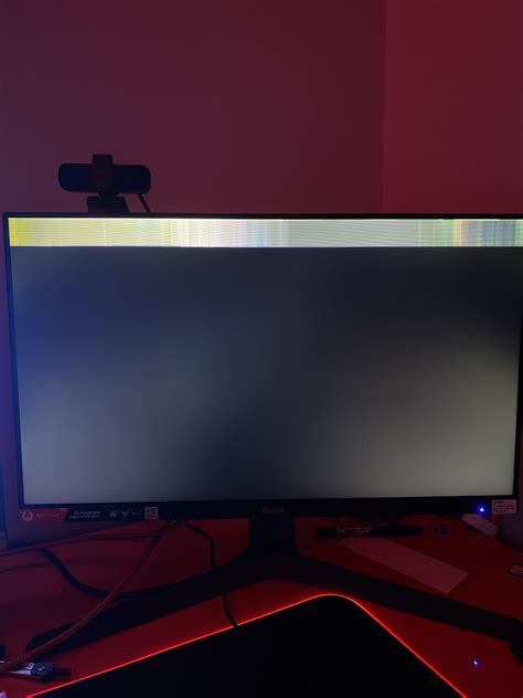 My Monitor Which I Use Regularly Just Had This Happen To It I Havent Punched It Or Mis Used It