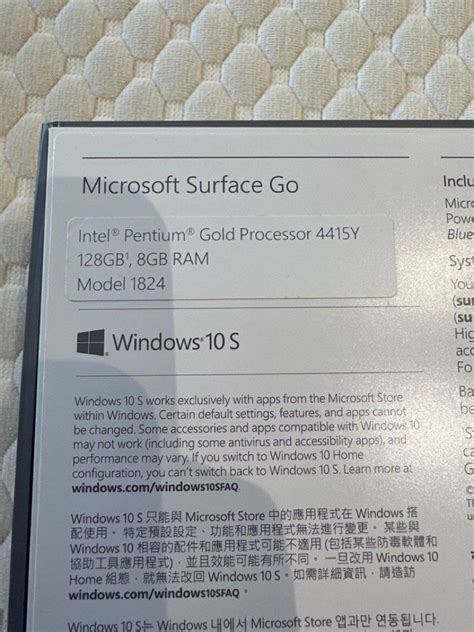 Microsoft Surface Go Gb Keyboard And Pen Mobile Phones Gadgets Tablets Windows On