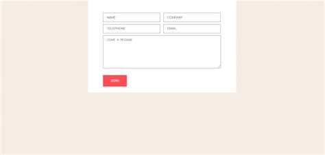 Beautiful CSS Contact Forms Code Examples OnAirCode