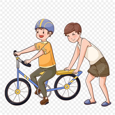 Learning To Ride A Bike Clipart Png