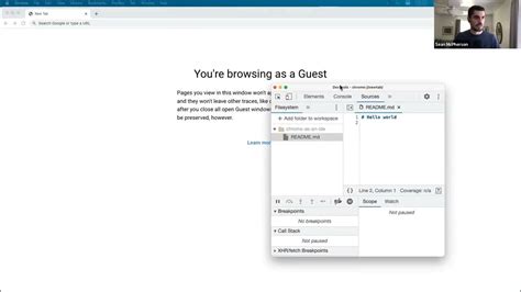 Logrocket Meetup Should You Use Chrome As Your Ide Youtube