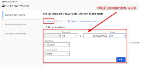 Ax D365fo Unit Of Measures Conversion Examples Ax Dynamics 365