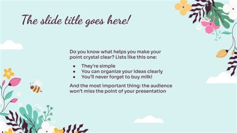 Spring Background Google Slides PowerPoint