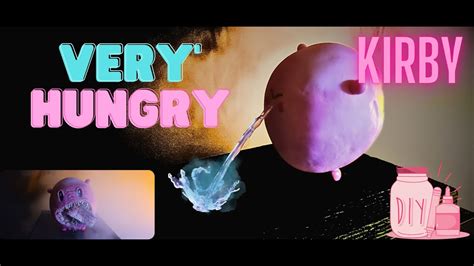 How To Sculpt Kirby With A Surprise Using Clay Youtube