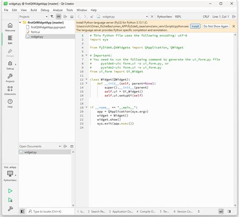 11 应用开发:python 和 Pyside6 Coding X 11 应用开发:python 和 Pyside6 Coding X