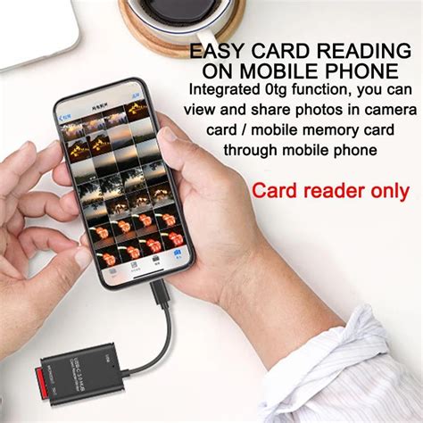 Generic Type C Card Reader Otg Micro Sd Smart Card Reader Usb 30 Hub Charge For Samsung Phone