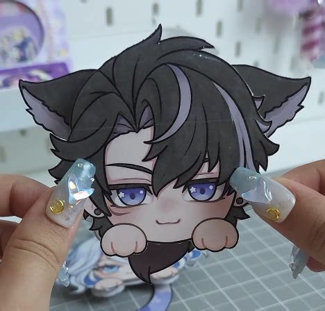Moving Ear And Tail Paper Doll Wriothesley Dokiecats Ko Fi Shop
