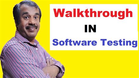 Walkthrough In Software Testing With Examples Software Engineering Testingshala Youtube