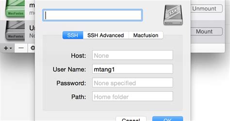 Diving Into Genetics And Genomics Mount A Remote Server On Mac Using Sshfs