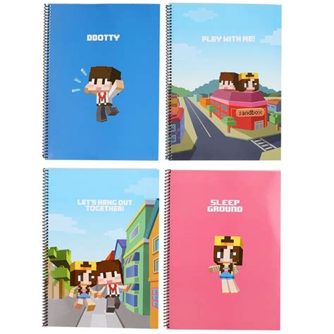 1200 샌드박스 원링노트 1권 도티잠뜰노트 중고노트 유선 줄노트 초등노트 캐릭터 홈플러스 판매자택배