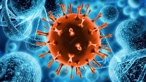 Premium Photo Human System Cells Molecular And Virus Structure Illustration