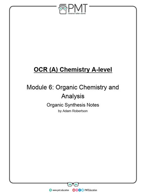 Organic Synthesis Notes Pdf Chemical Reactions Amine