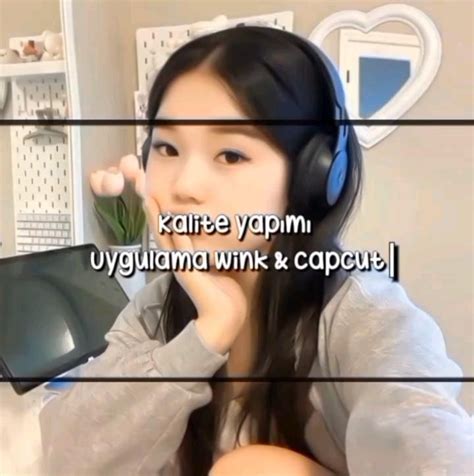 Kalite Yapımı Uygulama Wink And Capcut Sesi çok Açmayın Sağir Olabilirsiniz 👍🏻 2024 Fotoğraf