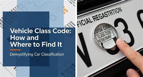 Vehicle Class Code How And Where To Find It Carxplorer