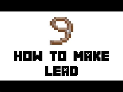 How To Make A Lead In Minecraft A Step By Step Guide Sweet Discord